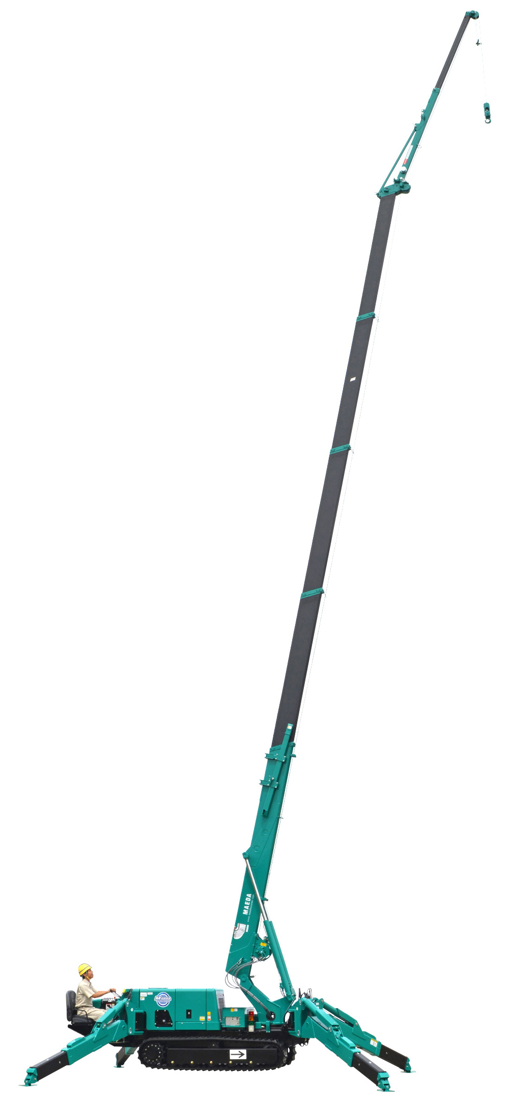 MC405C | SPIDER CRANE | MAEDA MINI CRANES